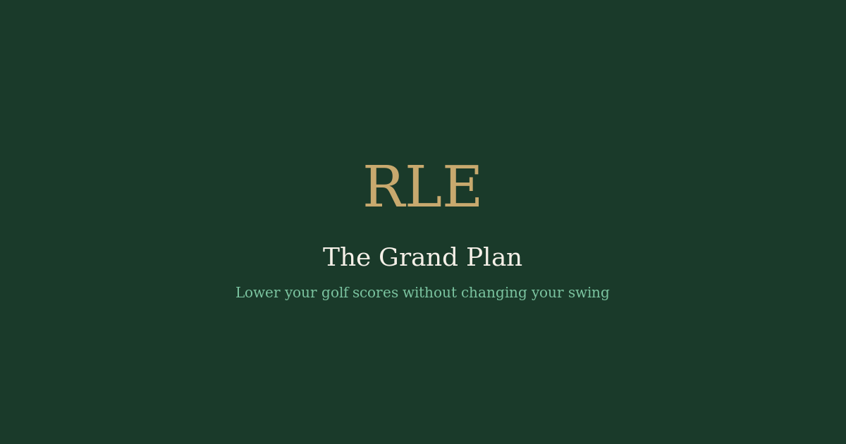 The Grand Plan - Drop 3-6 Shots in 12 Weeks